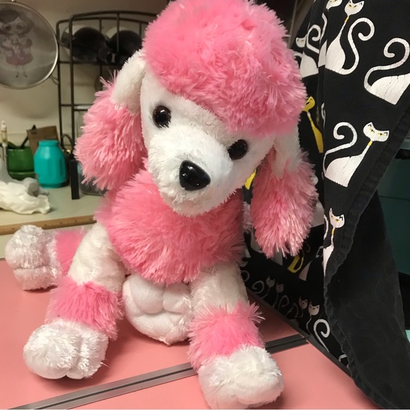 Toys | 41bear Factory Pink Poodle Plush | Poshmark